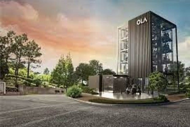 Ola unveils electric two-wheeler charging network