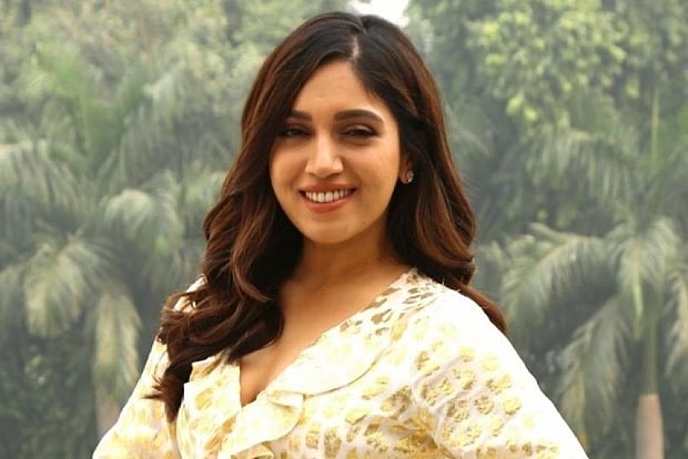 Bhumi Pednekar shoots for 'Badhaai Do' at Zero degree