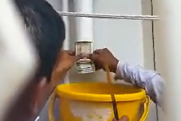 In Karnataka official's house, cash flow out of drainage pipe during raids