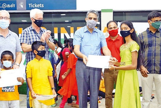 Chennai Metro organises variety of programmes for Gandhi Jayanti