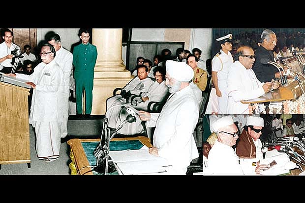 Shift from ideology to iconic politics in golden jubilee of Dravidian rule