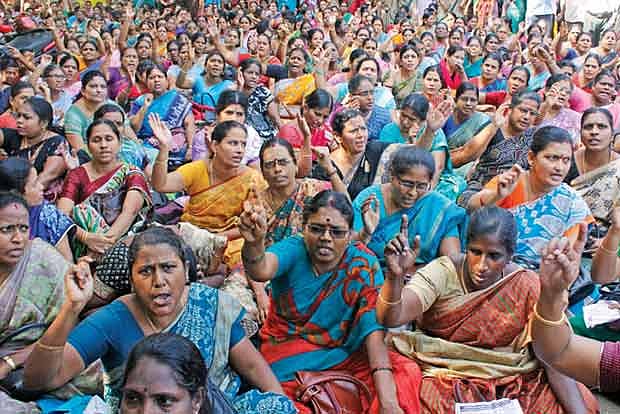 Parents protest MLA’s attempt to by-pass school upgradation