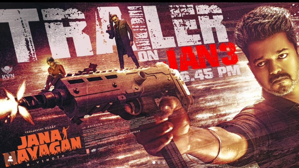 Vijay-starrer 'Jana Nayagan' trailer to drop on January 3