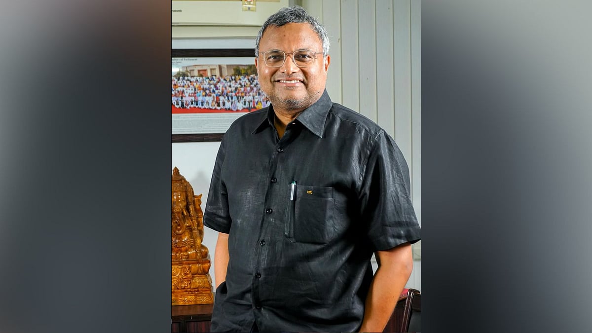 BJP eyes proxy rule in State via AIADMK, says Karti Chidambaram