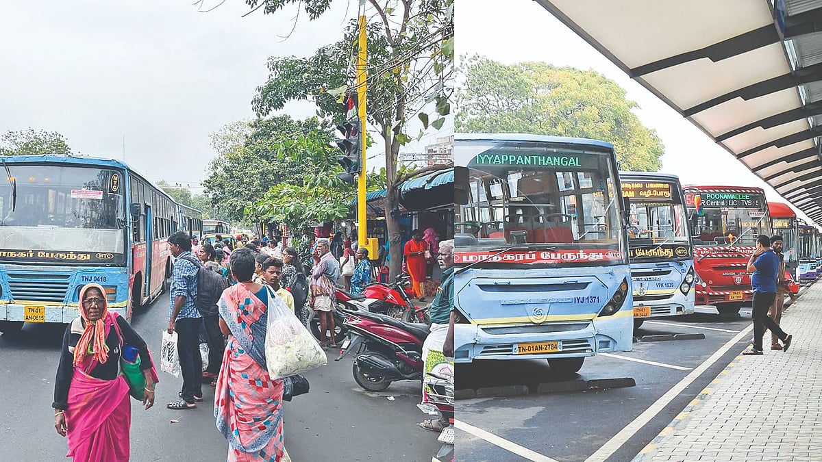 Commuter Chaos in Chennai: Confusion at New Temporary Bus Termini