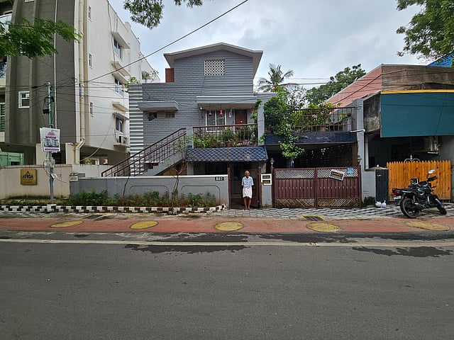 Model layout: Chennai Corporation develops model road in Perambur ...