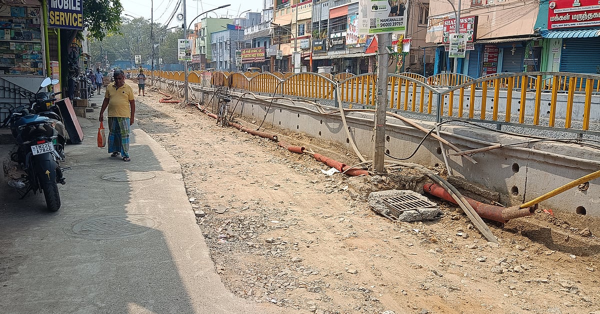 Residents hit by sewage overflow as drain work disrupts traffic in ...