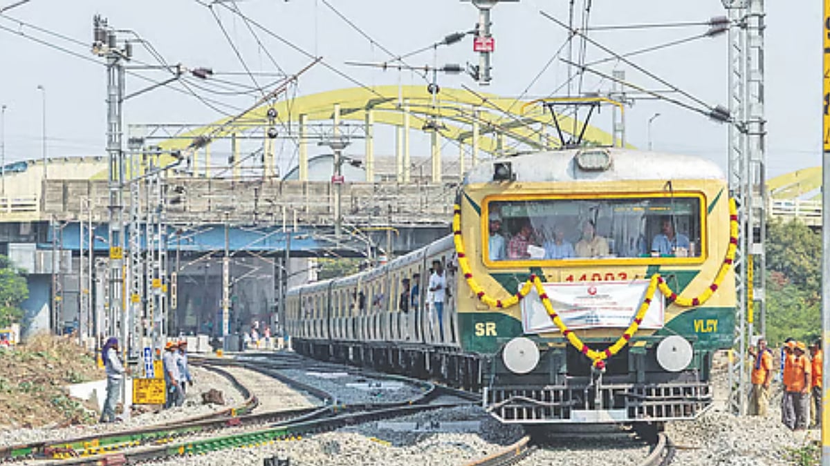 Velachery–St Thomas Mount MRTS inauguration deferred over unmet ...