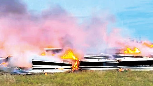 Fire damages solar panels worth lakhs at Cuddalore power plant