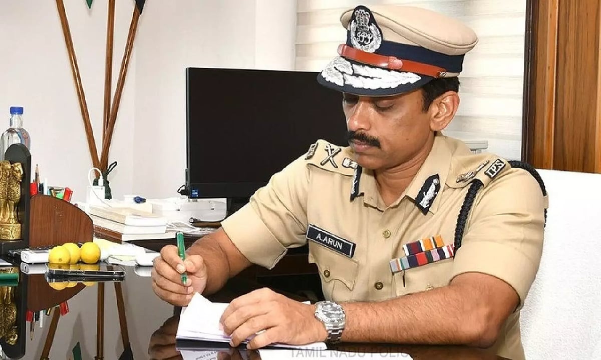 A Arun takes charge as ADGP (L&O) at TN Police HQ