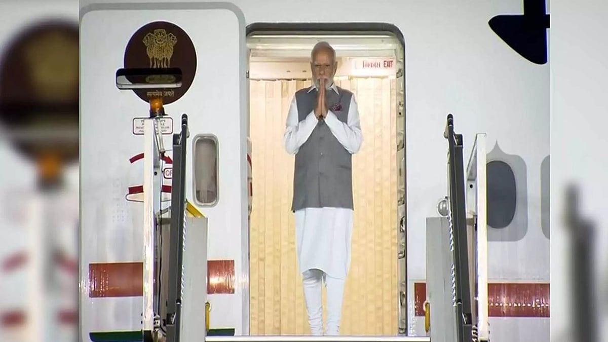 Modi lands in Delhi after concluding his visit to France, UAE