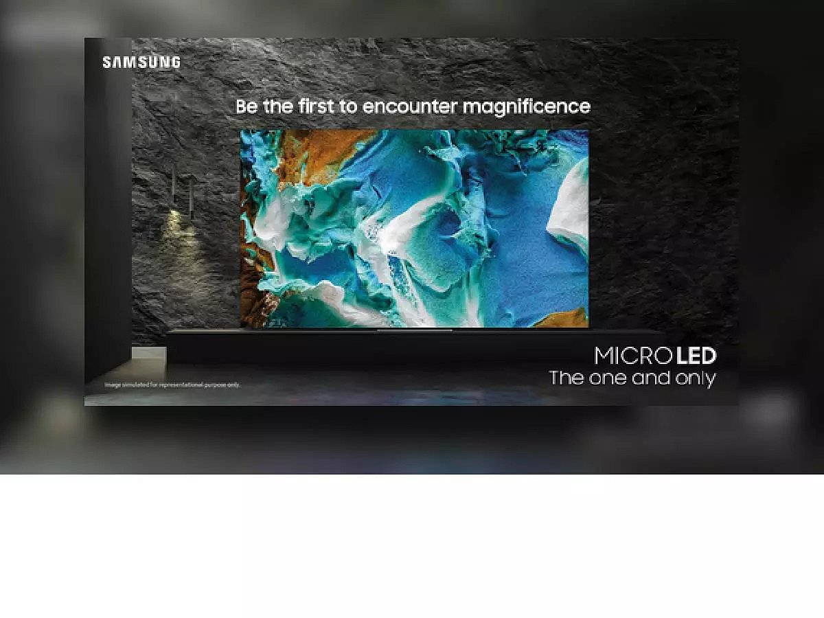Samsung launches 110-inch Micro LED TV in India