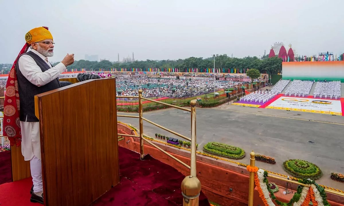 I-Day speech: PM Modi prescribes several mantras for future of country