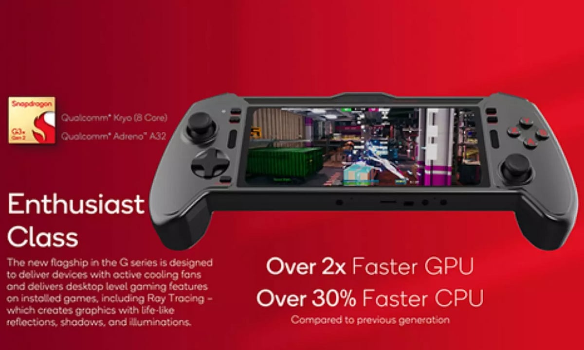 Qualcomm unveils Snapdragon G series chips for handheld gaming devices