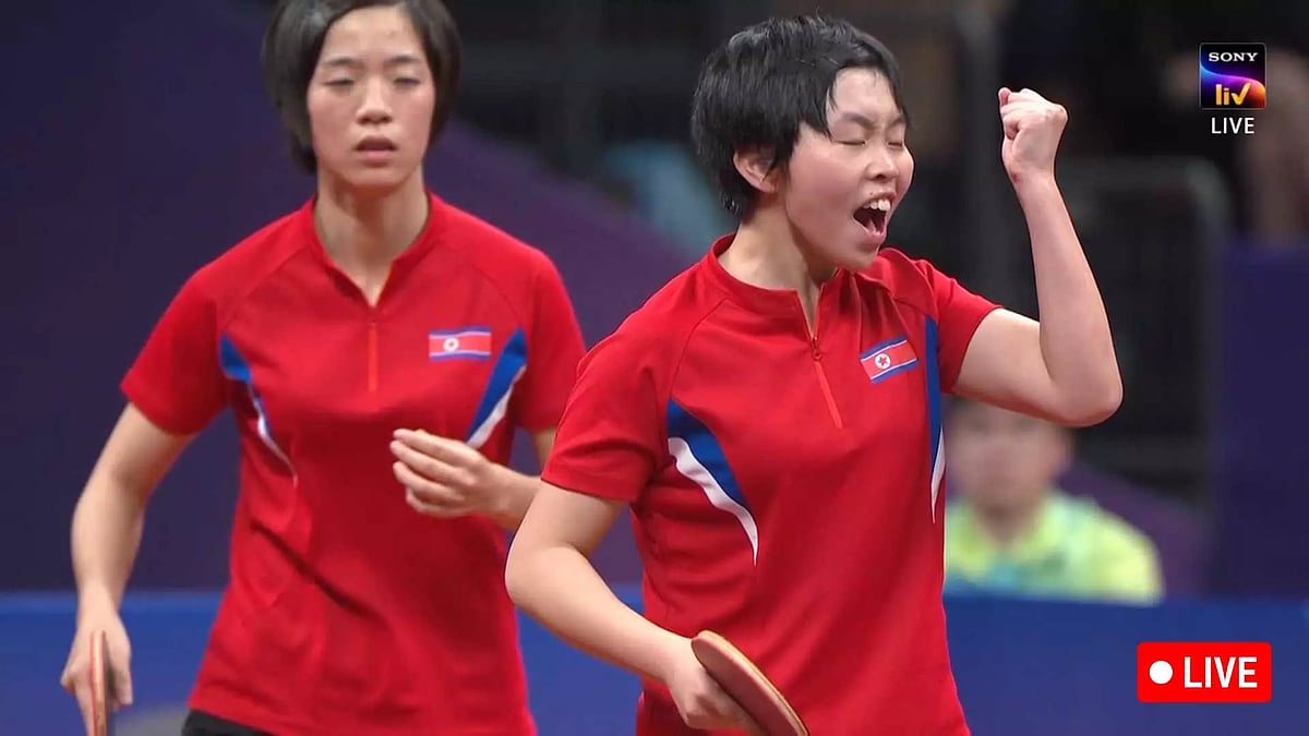 Asian Games 2023, IND vs PRK Women’s doubles semifinal 2 TT live: PRK ...