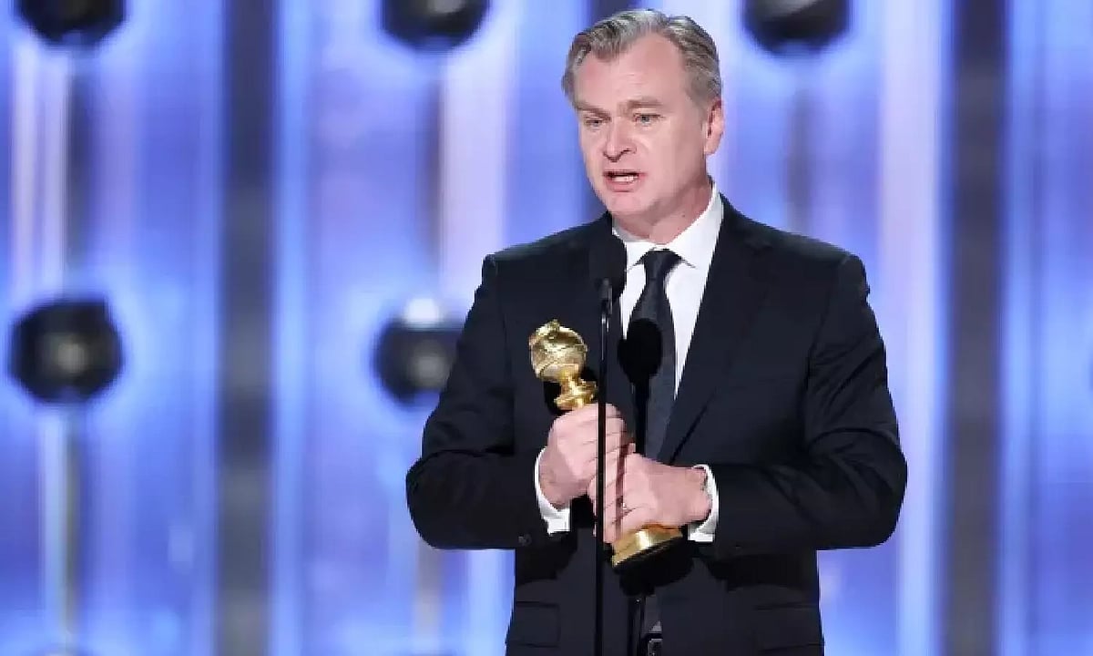 Golden Globes 2024: Christopher Nolan wins Best Director award for ...