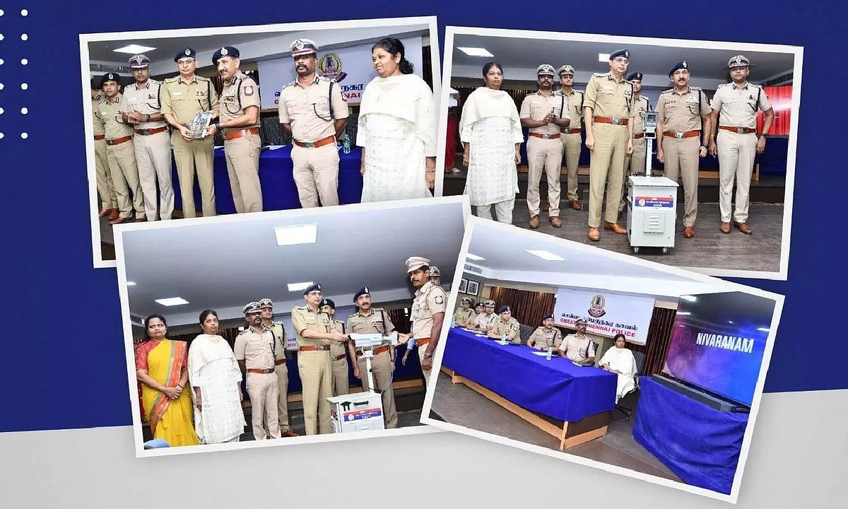 DGP Shankar launches apps, senior citizen aid initiative for Chennai Police
