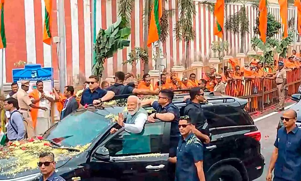 PM Modi to hold roadshow in Coimbatore today, days after MHC green ...