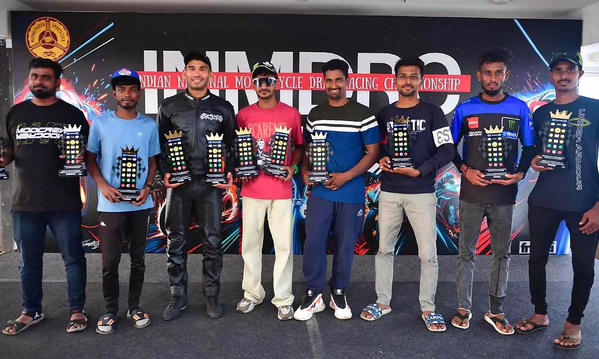 Indian National Motorcycle Drag Racing Championship 2024: Hemanth ...
