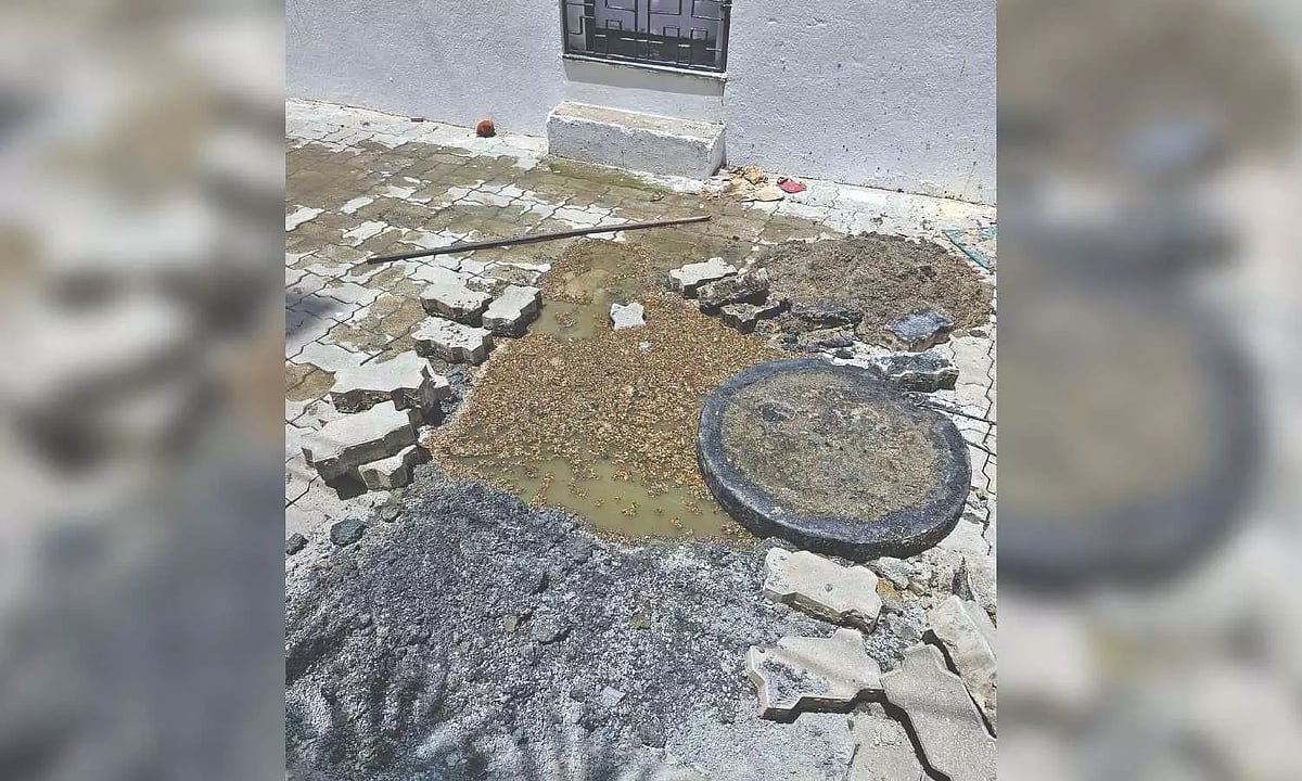 Shoddy work by GCC, Metro Water board results in sewage stagnation at ...