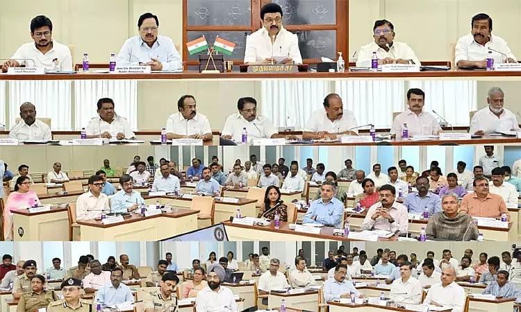 CM Stalin chairs monsoon preparedness review meet in Chennai
