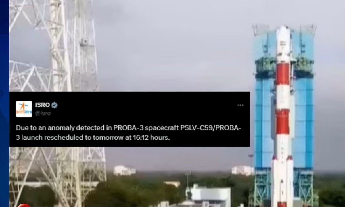 ISRO reschedules Proba-3 launch after detecting 'anomaly'