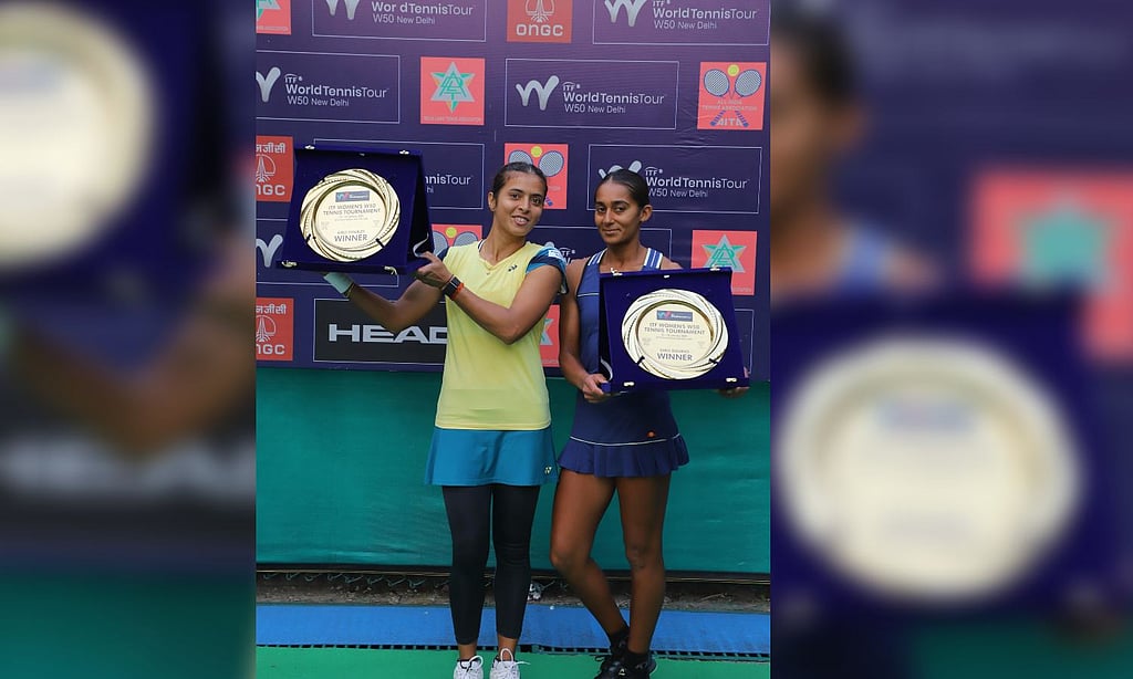 Ankita seals first doubles title of 2025 season with Naikhta