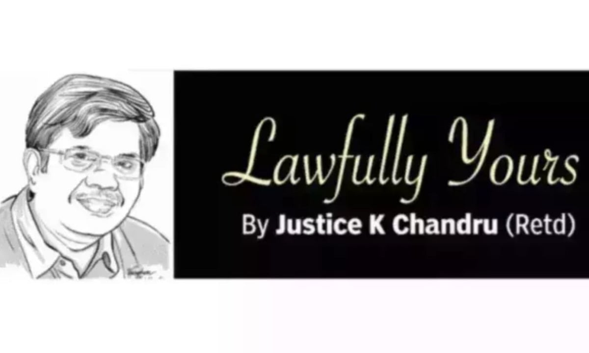 Lawfully Yours: By Retired Justice K Chandru | Elected representatives ...