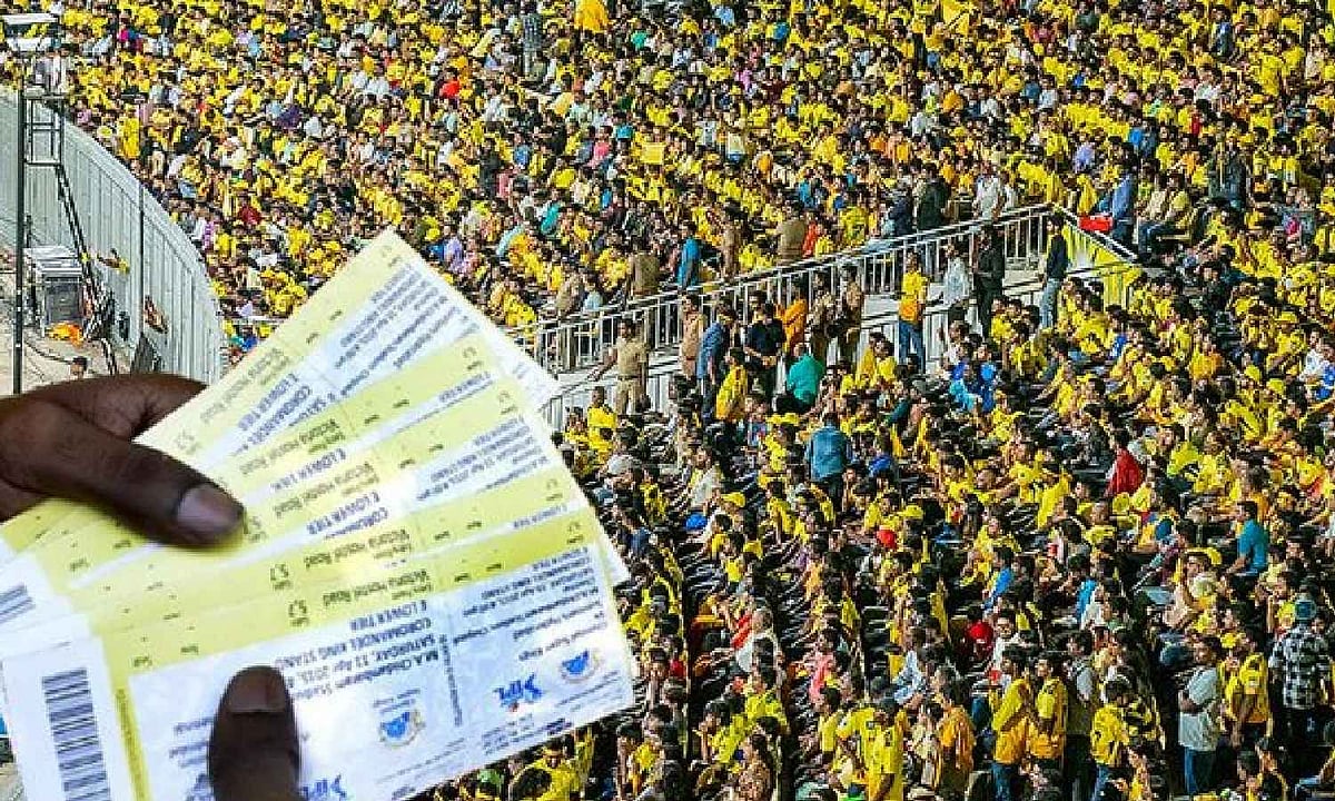 IPL 2025: 11 booked in Chennai for selling CSK vs MI match tickets in ...