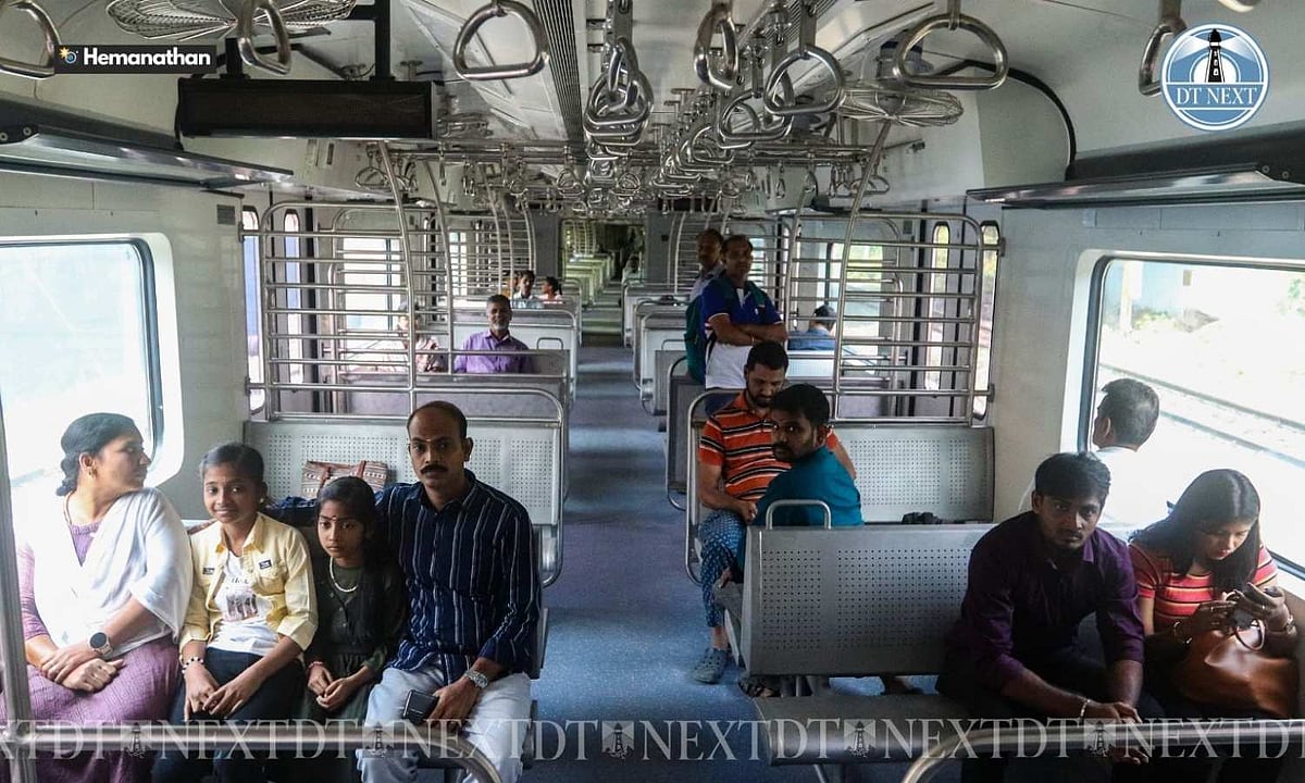 Timings of Chennai's first AC EMU train services revised after ...
