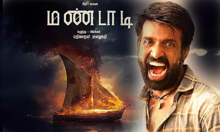 Mandaadi first look features Soori in rustic look
