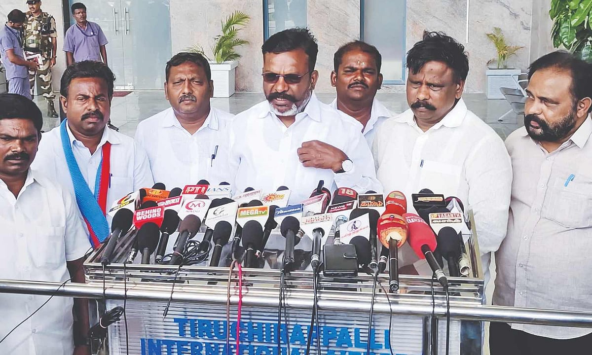 Tamil is mother of all languages, says VCK chief Thol Thirumavalavan
