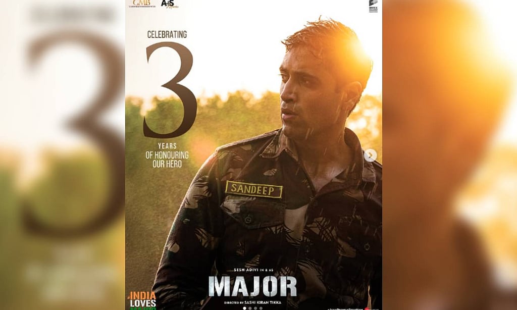 Adivi Sesh's biographical action drama ‘Major’ completes three years