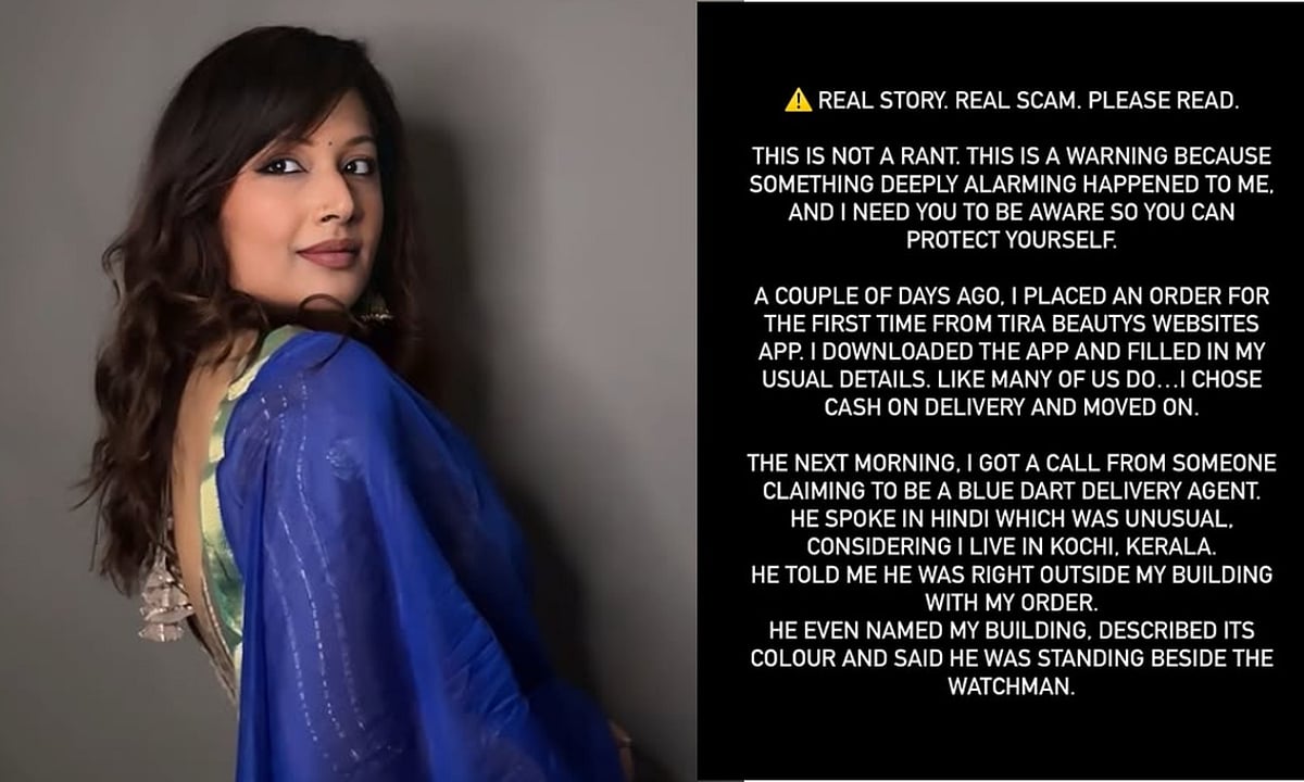 Posing as delivery agent, scamster tries to trick ex-Miss India; here's ...