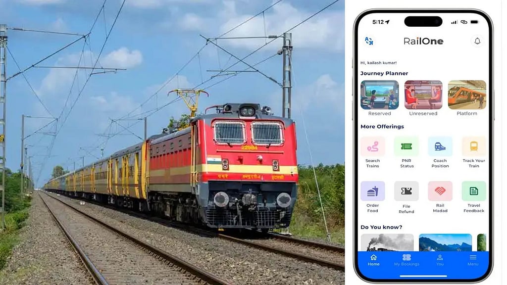 Indian Railway Offers 3% Discount on Unreserved Tickets via RailOne App