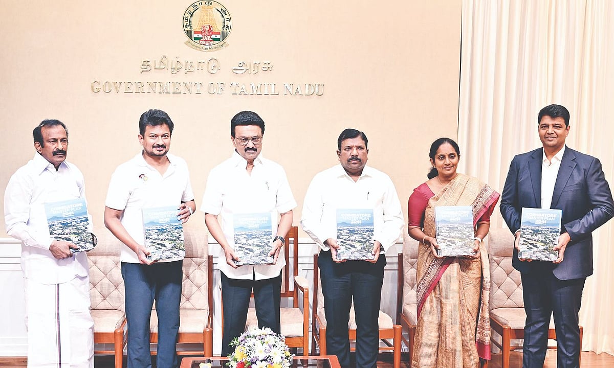 CM Stalin releases master plan for development of Coimbatore
