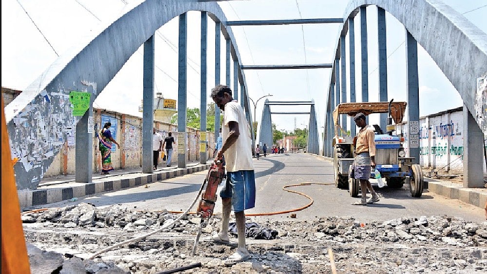 Diversion for Katpadi bridge repair draws flak