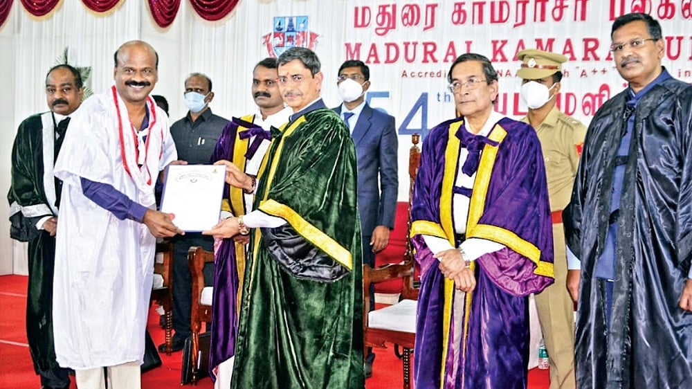 Kamaraj a source of inspiration for all, says Guv at MKU convocation