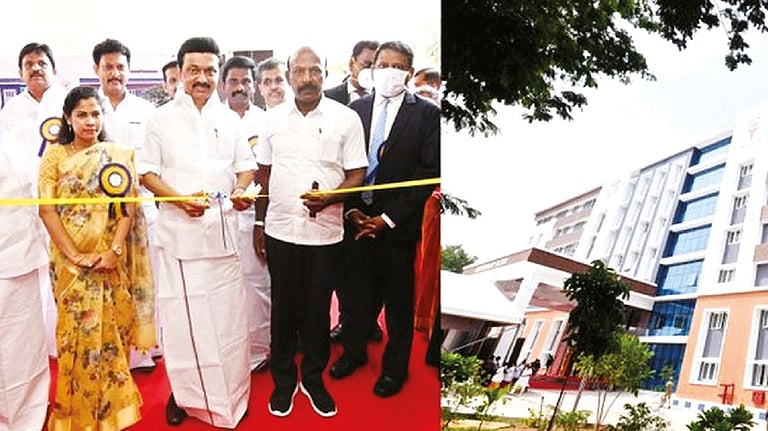 CM Stalin opens Rs 195-crore buildings for health department