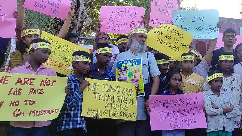 Chennai activists voice against genetically modified mustard