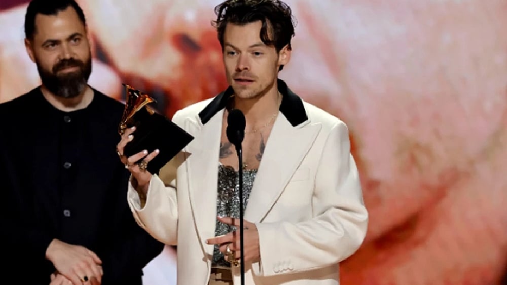 Harry Styles wins 'Best Pop Vocal Album' for 'Harry's House'