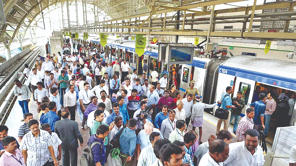 CMRL’s trial headway in corridors 1 & 2 spikes ridership