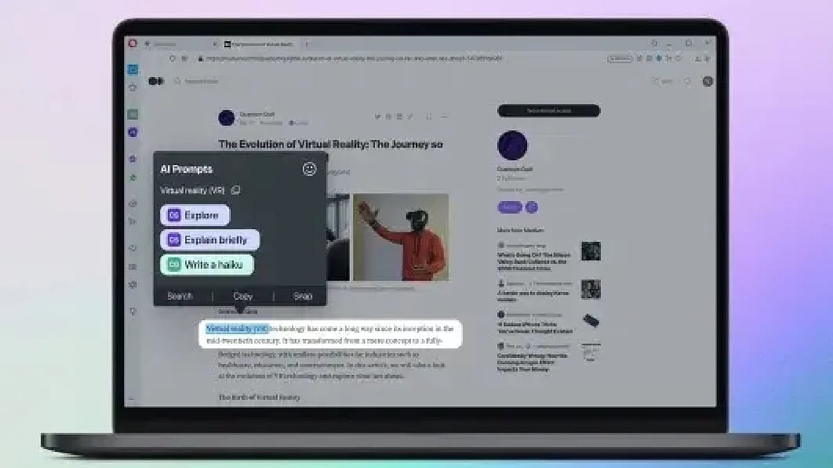 Opera adds ChatGPT, AI summarization features to its browser