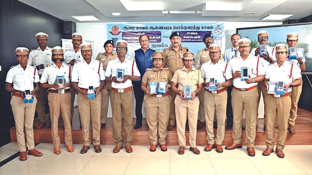 Avadi CoP launches spot fine payment scheme via e-challan