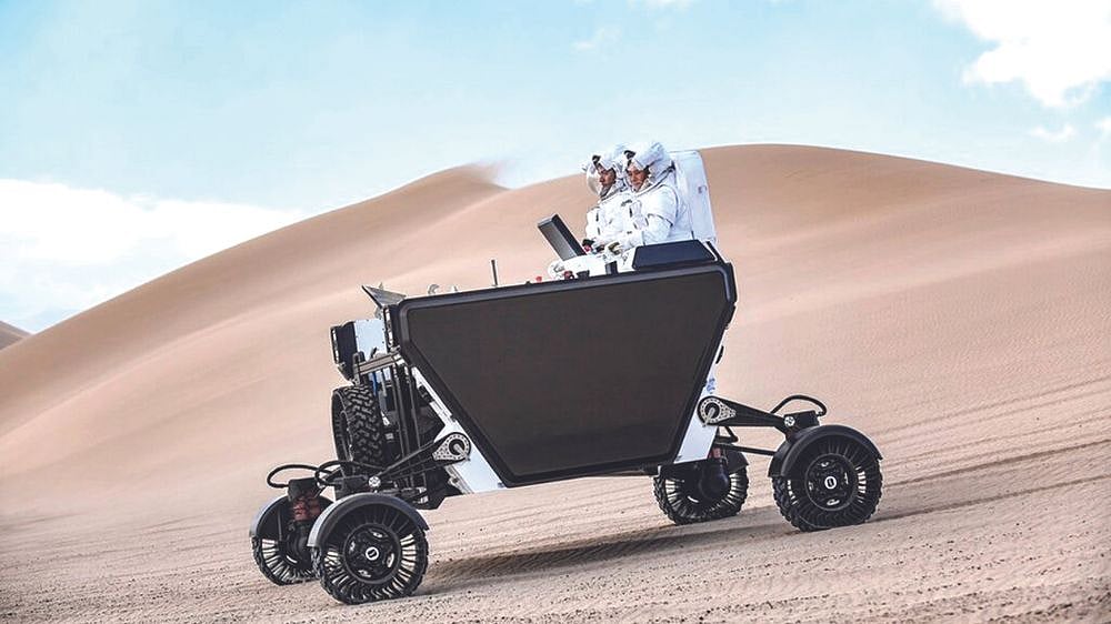 Lunar delivery: A big rover aims to be like UPS for the moon