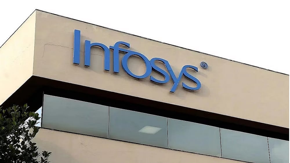 Infosys shares fall over 9 pc; mcap declines by Rs 59,349 cr