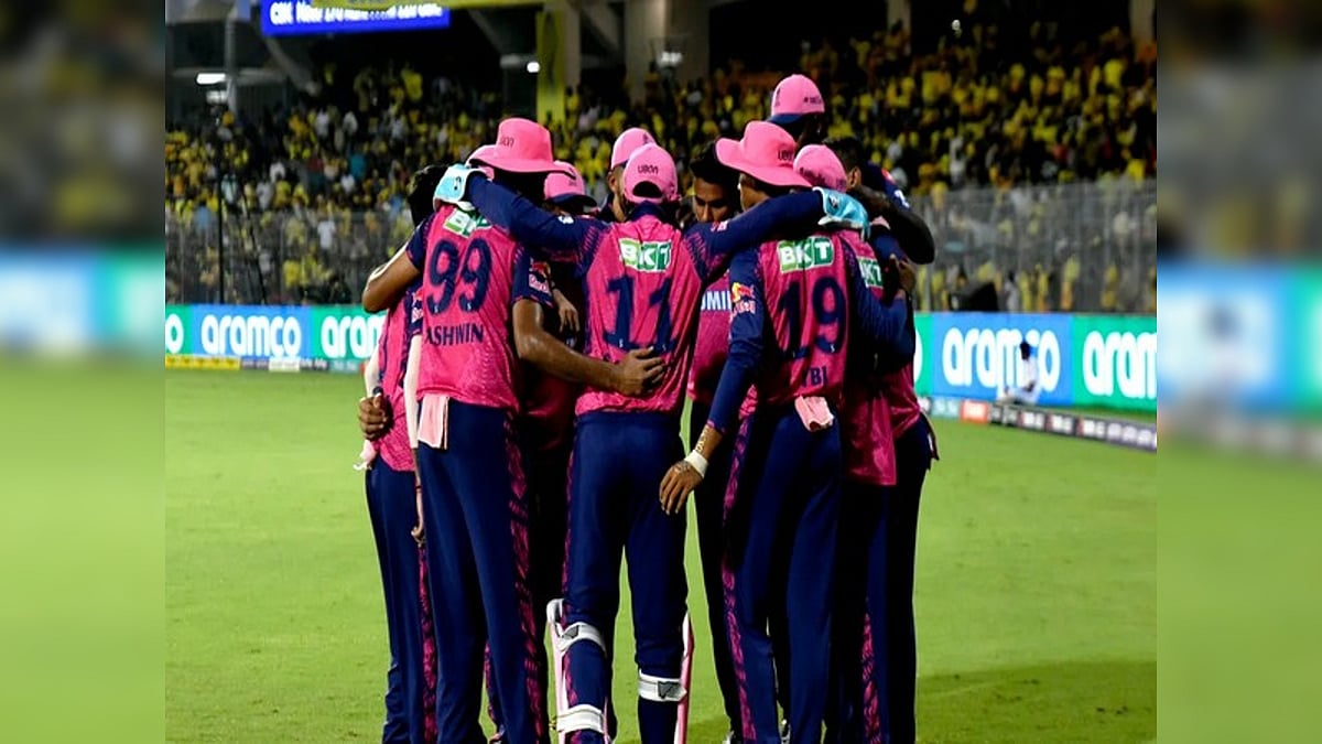 RR fined for maintaining slow over-rate during match with CSK