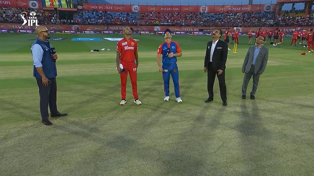 IPL 2023: PBKS won the toss and chose to bowl against DC