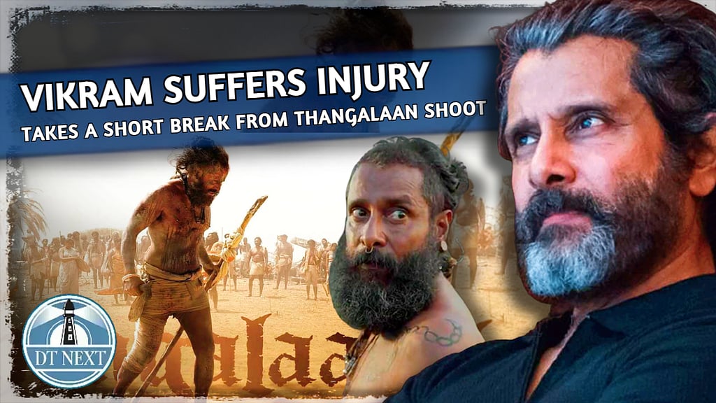Vikram suffers injury, out of action for a month