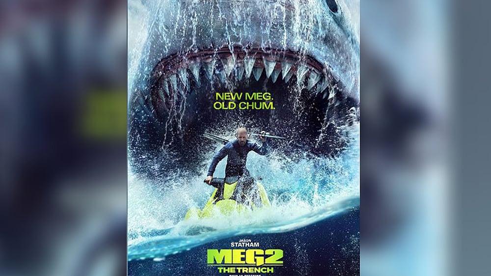 'Meg 2: The Trench' trailer: Jason back to fight three giant sharks